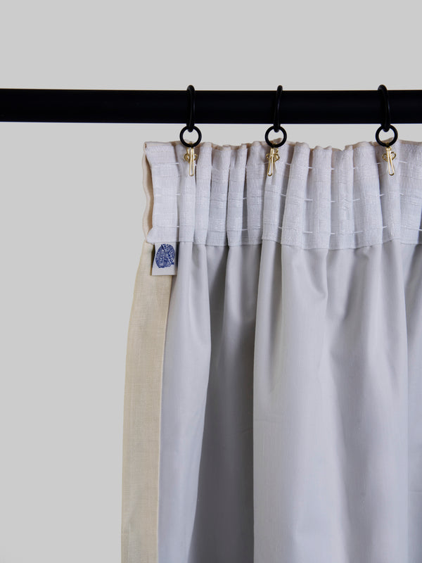 Full Length Sheer Curtain - Lightweight - Elderfield Vellum